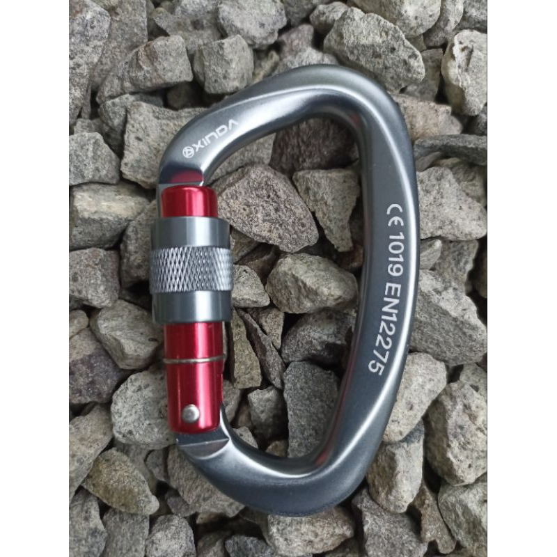 Jual Carabiner screw aloy xinda delta | Cincin kait panjat tebing ...