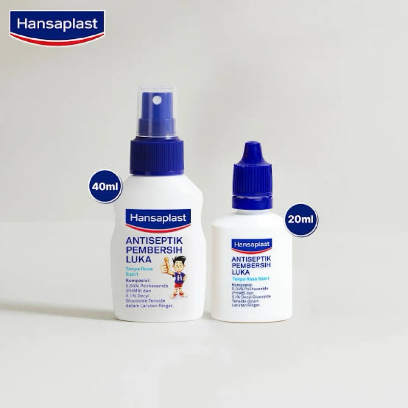 Jual HANSAPLAST SPRAY ANTISEPTIK PEMBERSIH LUKA 20 & 40 ML | Shopee ...