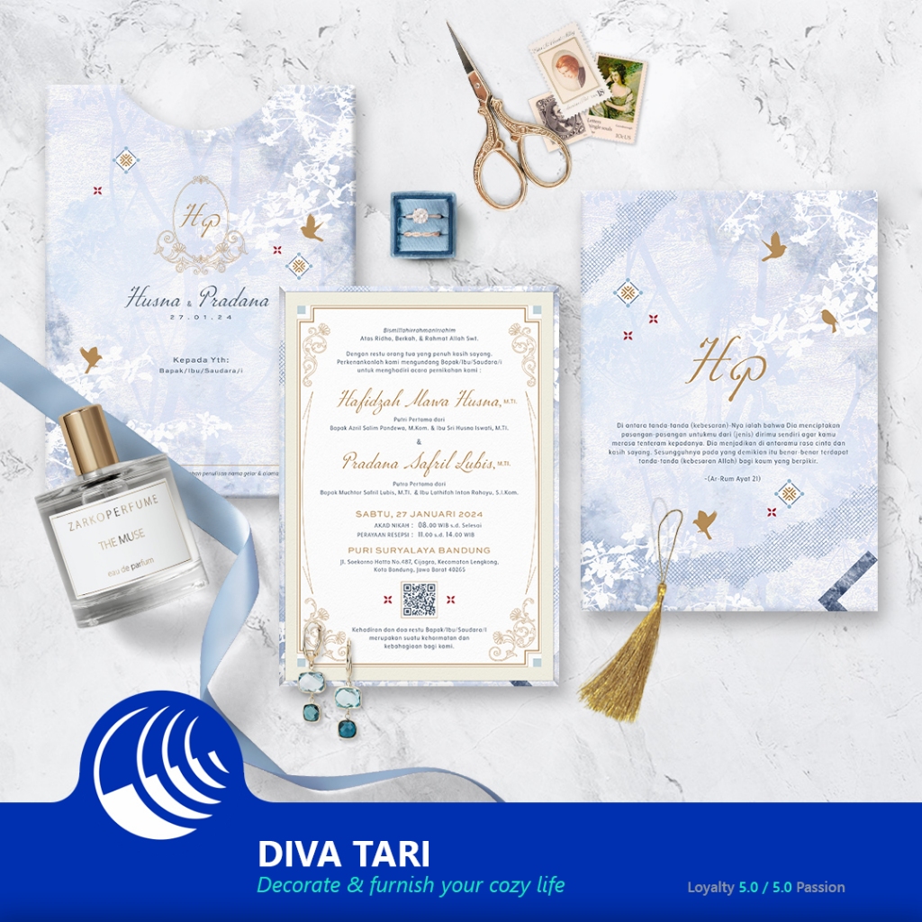 Jual Undangan Aesthetic Undangan Pernikahan Murah Undangan Pernikahan ...