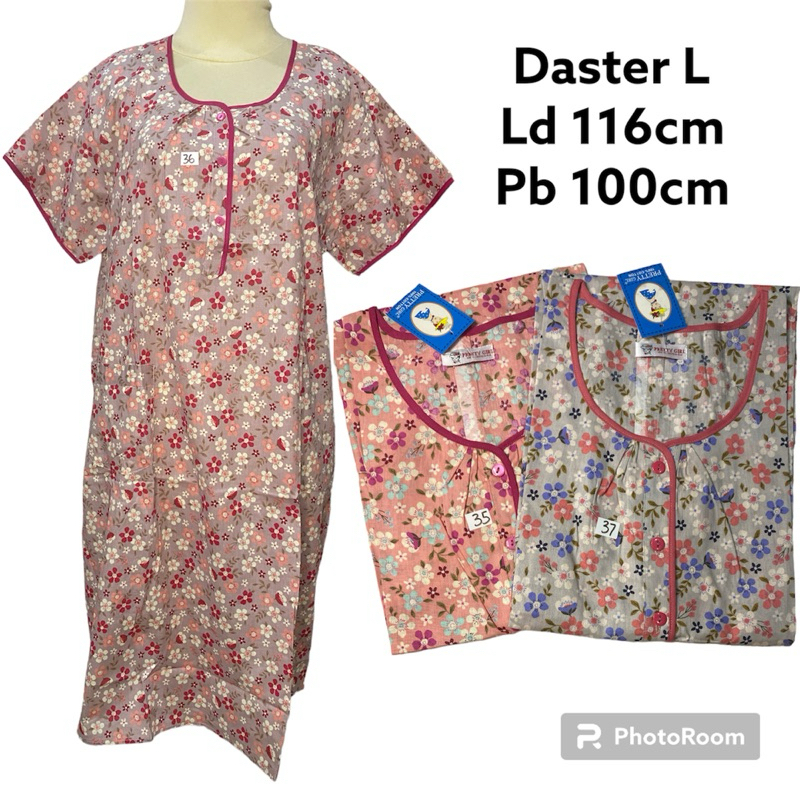 Jual DASTER MURAH PENDEK Size L KANCING atau RESLETING DRESS PENDEK ...