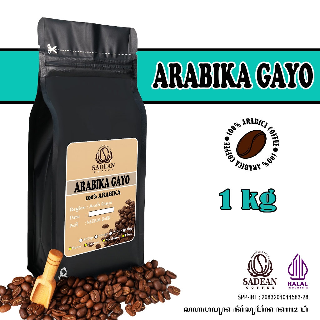 Jual Kopi Arabika Gayo Single ORIGIN 1kg / Biji Kopi Bubuk Arabika Aceh ...