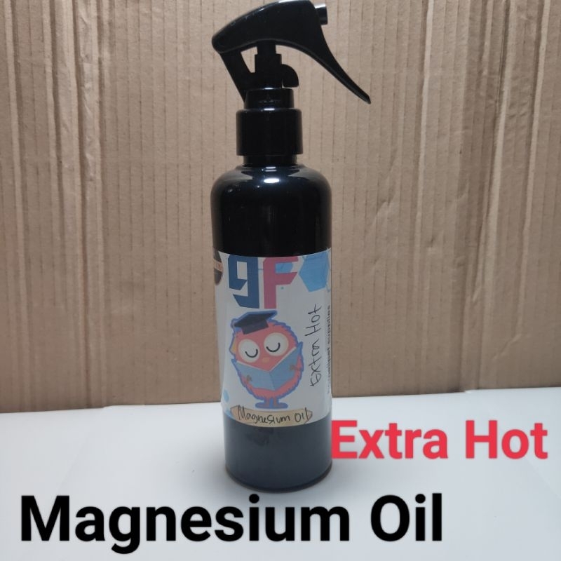 Jual magnesium oil spray extra hot 250ml minyak pijat magnesium ...