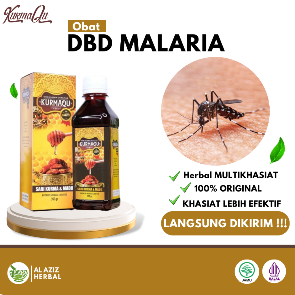 Jual Obat DBD Malaria Anak Dan Dewasa Madu Sari KurmaQu | Shopee Indonesia