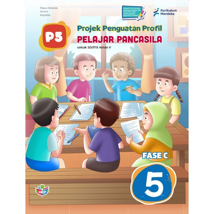 Jual Buku Projek Penguatan Profil Pelajar Pancasila (P5) untuk Siswa SD / MI Kelas 5 Kurikulum ...