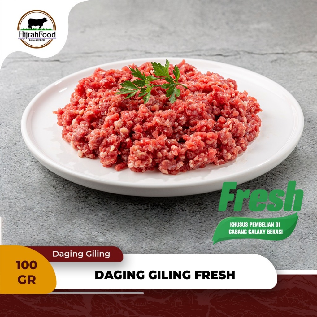 Jual Hijrahfood Daging Giling Sapi REGULER SEGAR | Minced Beef Ground ...