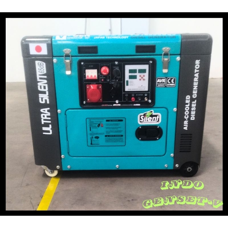 Jual GENSET PORTABLE ULTRA SILENT 65dB V-GEN VG12000US3 DIESEL ...