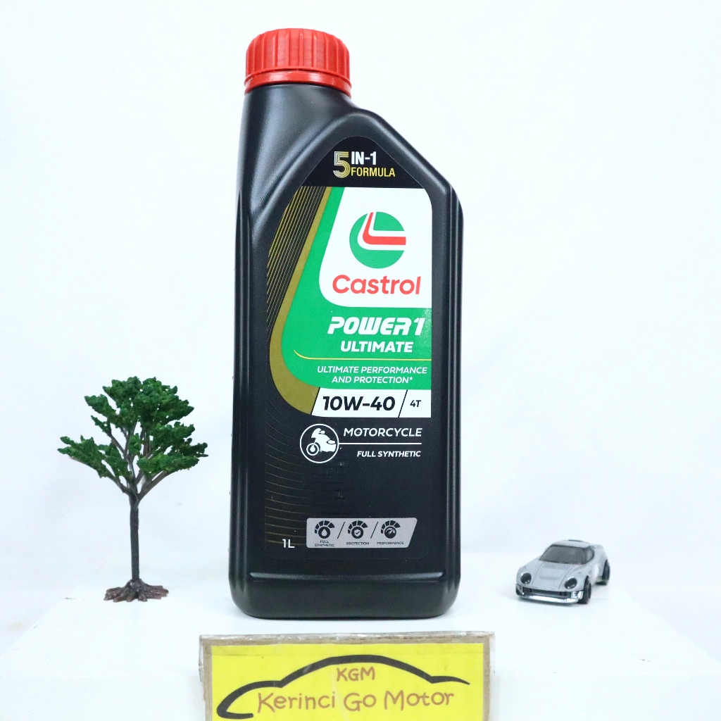Jual Castrol Power 1 Ultimate 4T SAE 10W-40 1 Liter API SP JASO MA2 Oli ...