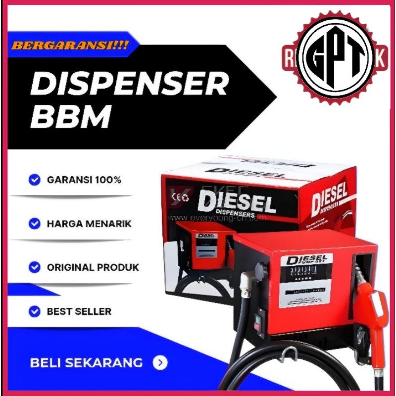 Jual Fuel dispenser solar AC 220V pompa transfer solar bbm satu set ...