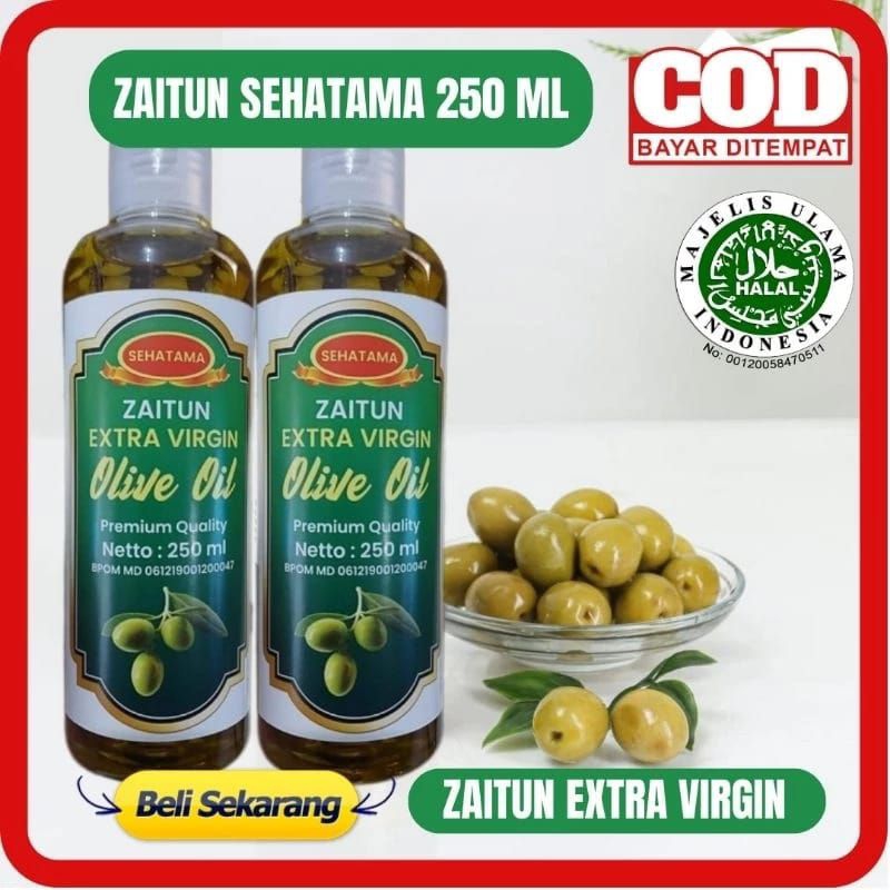 Jual [𝗗𝗜𝗦𝗧𝗥𝗜𝗕𝗨𝗧𝗢𝗥 𝗥𝗘𝗦𝗠𝗜] 𝗭𝗔𝗜𝗧𝗨𝗡 𝗘𝗫𝗧𝗥𝗔 𝗩𝗜𝗥𝗚𝗜𝗡 𝗢𝗟𝗜𝗩𝗘 𝗢𝗜𝗟 𝟮𝟱𝟬 𝗠𝗟 Minyak ...