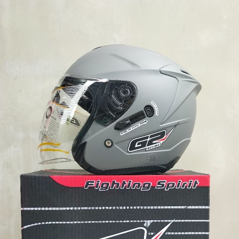 Jual Helm G2 Optimex Paket Ganteng Double Visor Original Sni | Shopee ...