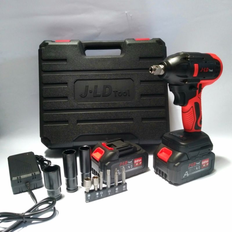 Jual impact wrench jld 350nm 48v jv88 88vf | Shopee Indonesia