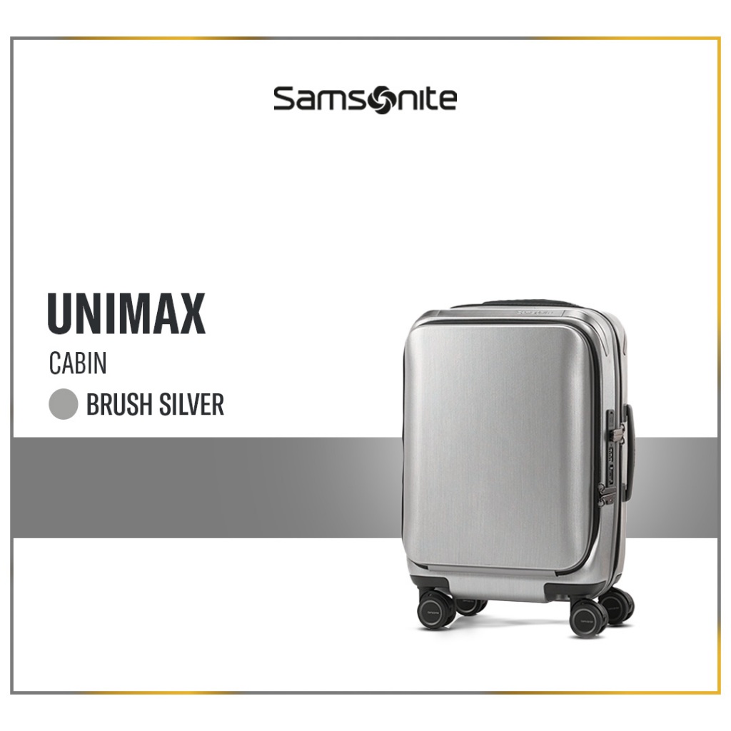 Jual Samsonite Koper Hardcase Unimax Spinner Cabin 20 Inch - Brush ...
