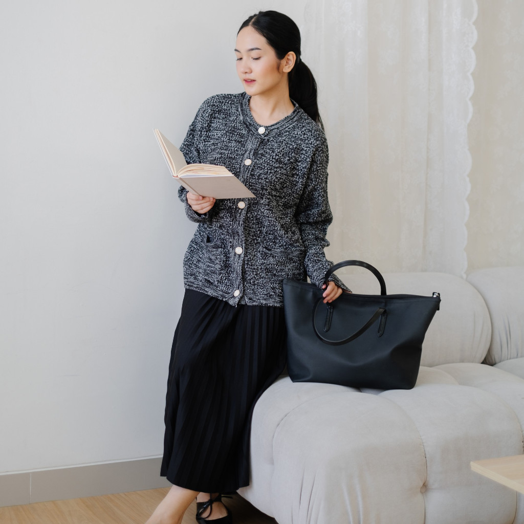 Jual Vintage House Ruby Cardigan (Cardigan Rajut Pocket Kancing Korean ...