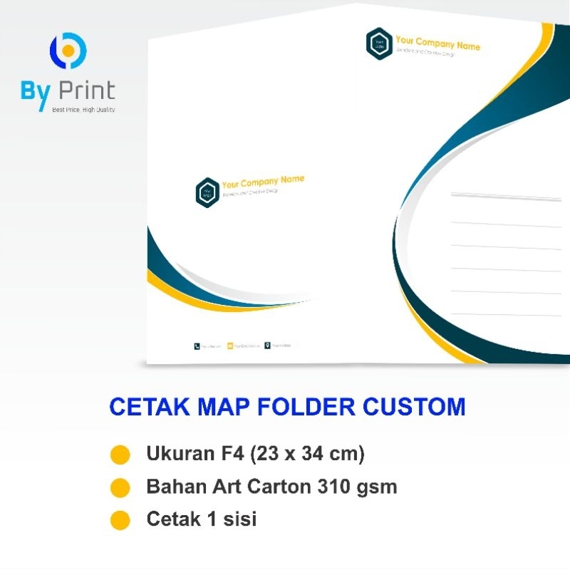 Jual Map Folder Custom F4 | Shopee Indonesia