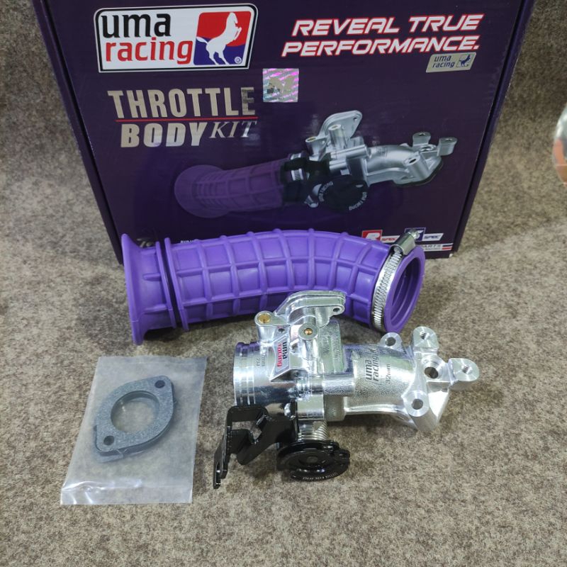 Jual THROTTLE BODY TB UMA PLUS INTAKE BANANA VARIO 125 VARIO 150 UK ...