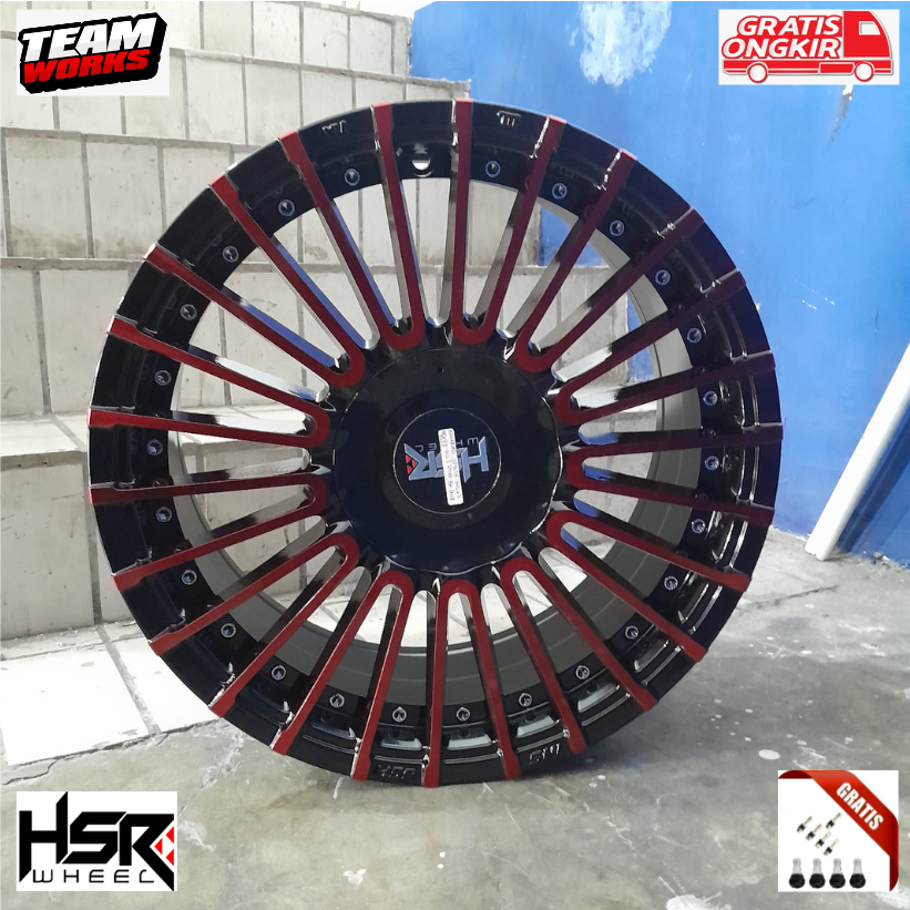 Jual VELG RACING HSR WHEELS R16 ORIGINAL TYPE AMARASI DENGAN WARNA ...