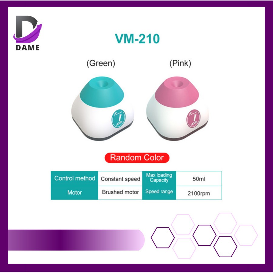 Jual JOANLAB VM-210 Mini Vortex Mixer Shaker Laboratorium Pink Hijau ...