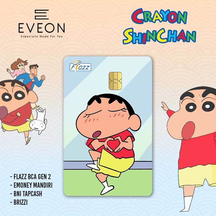Jual Flazz Gen 2 BCA Emoney Mandiri Brizzi Tapcash Etoll Crayon Sinchan ...