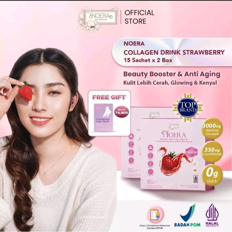 Jual Noera Collagen Drink With Birdnest and Saffron Extract | Minuman ...