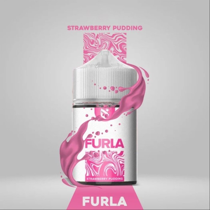 Jual LIQUID FURLA STRAWBERRY PUDDING 60ML FREEBASE AUTHENTIC BY IDJ ...