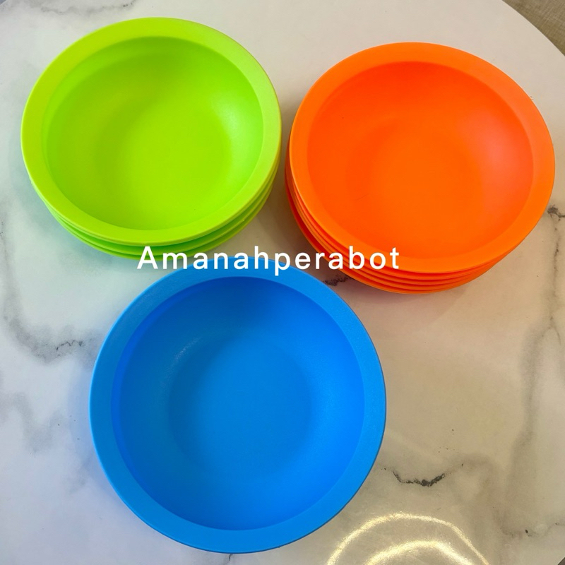 Jual Piring Plastik Bulat Piring Cekung Frosca KH Piring Makan L & M ...