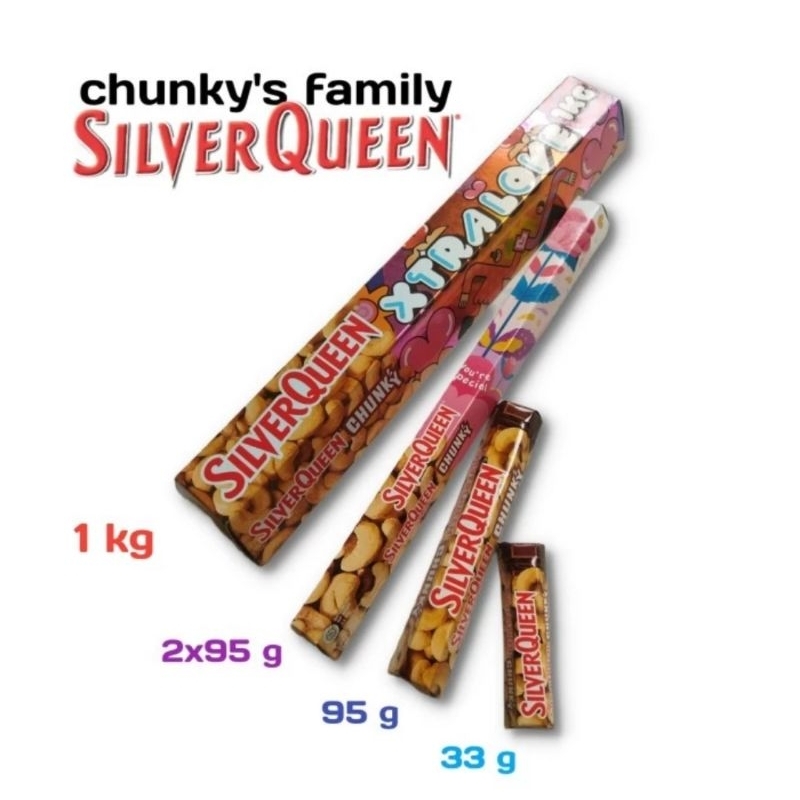 Jual Coklat Silverqueen Chunky Bar 1kg 3kg Cokelat Silver Queen ...