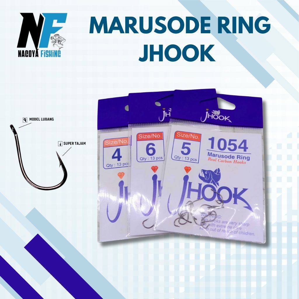 Jual Mata Kail Pancing Carbon Jhook Tipe 1054 (MARUSODE) | Shopee Indonesia