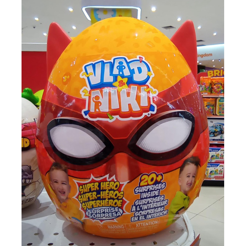 Jual Zuru Superhero Surprise Egg | Vlad and Niki Superhero Surprise ...