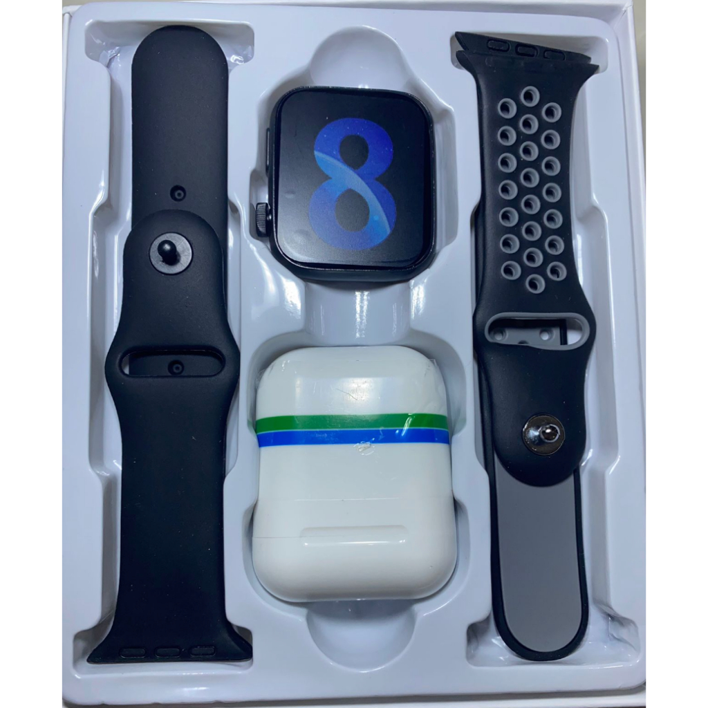 Jual UNIK188 Smartwatch T55 Free TWS / Smart Watch T55 + in pod ...