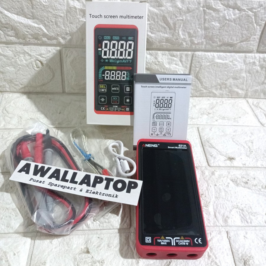 Jual multimeter ANENG 621A multimeter digital LCD multi meter volt ohm | Shopee Indonesia