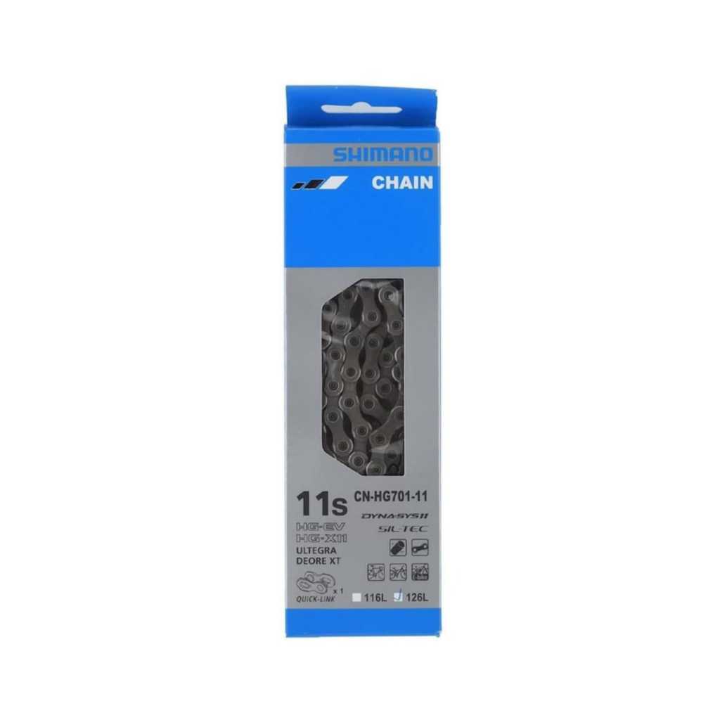 Jual Shimano Chain HG701 Ultegra Deore XT Rantai Sepeda 11 Speed 116L | Shopee Indonesia