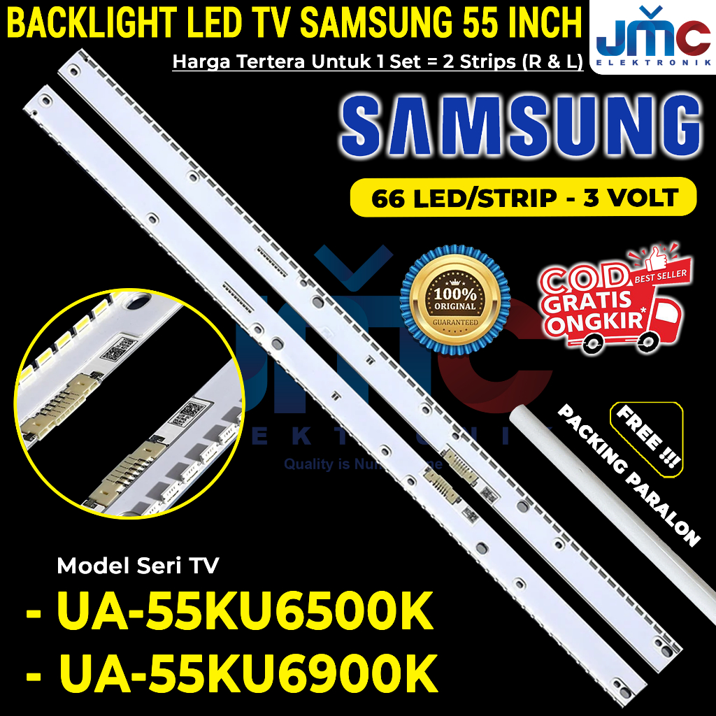 Jual Backlight TV SAMSUNG 55 Inch Ua55Ku6500K Ua55Ku6900K | Shopee Indonesia
