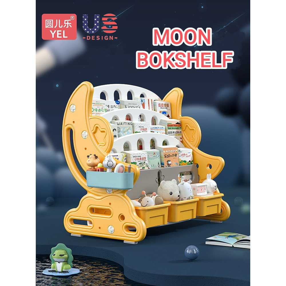 Jual RAK BUKU BULAN/ MOON BOOKSHELF/ RAK BUKU MOON /RAK BUKU ANAK ...
