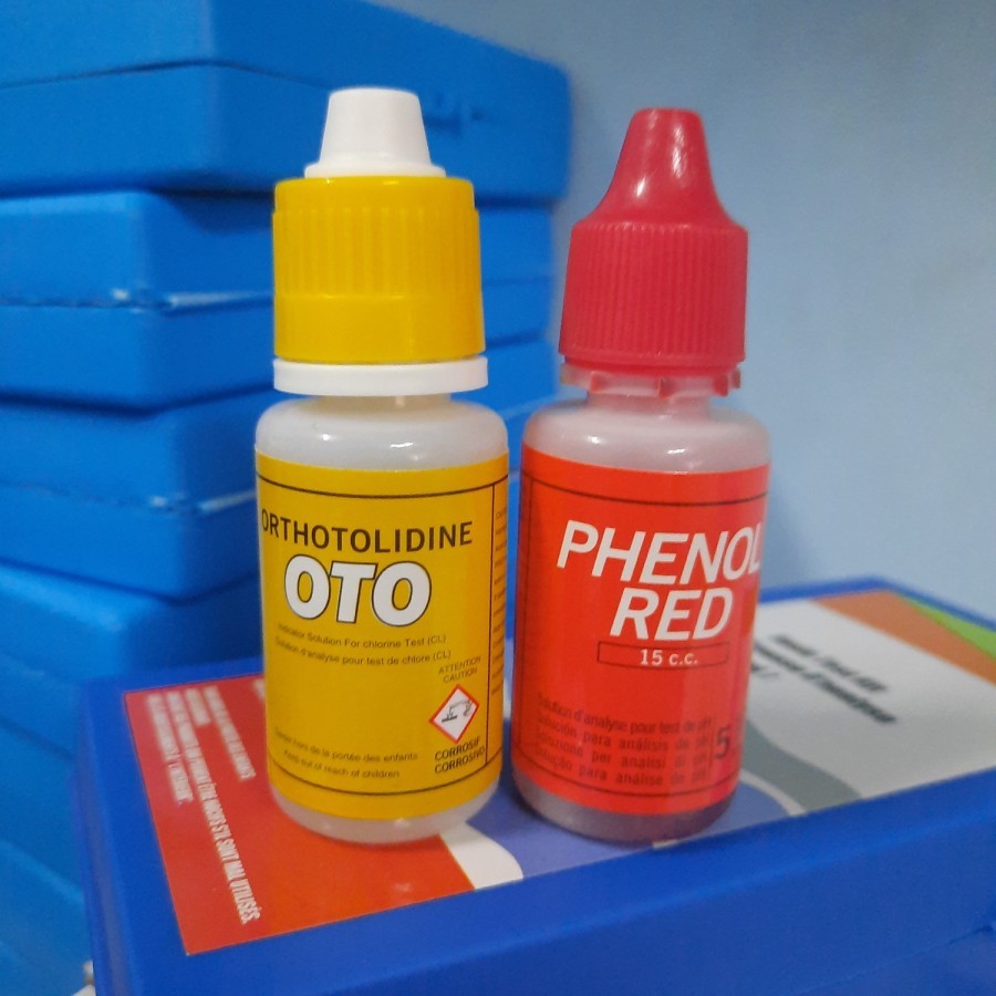 Jual Refill Test Kit Kolam Renang Aquan - Kit Uji Air Klorin Dan Ph ...