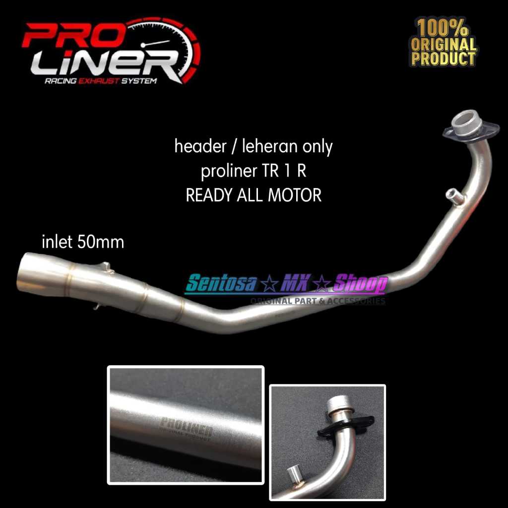 Jual ( PROLINER ORIGINAL ) PIPA LEHER KNALPOT - HEADER KNALPOT RACING ...