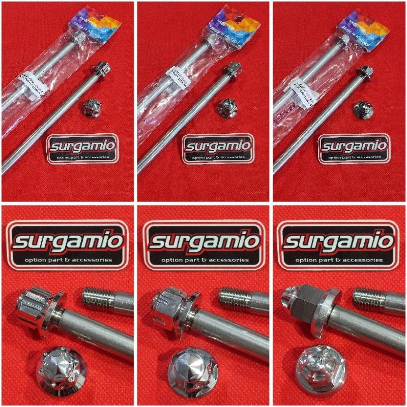 Jual As Roda Depan Mio Soul Fino Nouvo Jupiter Vega Stainless Heng ...