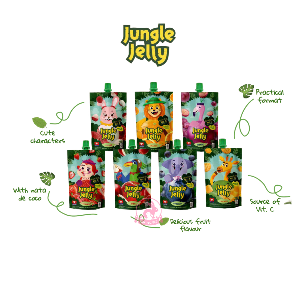 Jual JUNGLE JELLY MINUMAN JELLY DENGAN NATA DE COCO NETTO 100ML ...