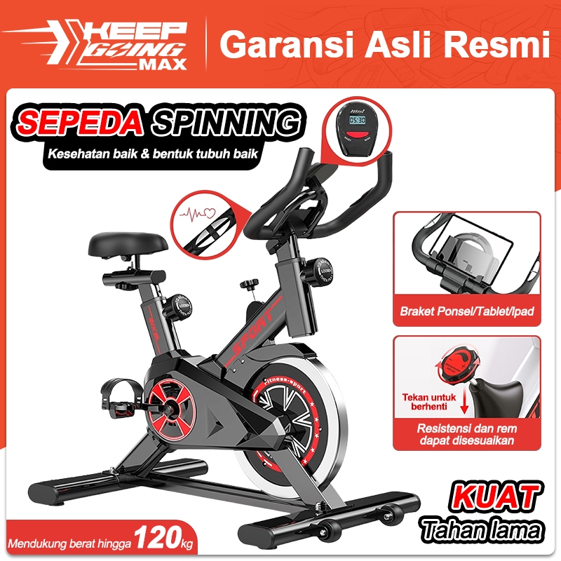 Jual Keep Going Max Spinning bike Sepeda statis peralatan fitness dalam ...