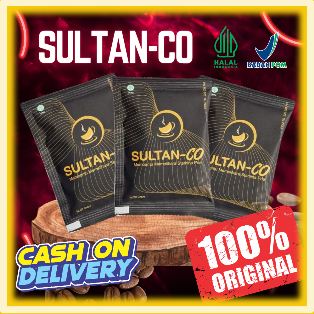 Jual Coffee Sultan co Original Kopi Stamina Pria 1 Sachet Bisa Sampe Pagi | Sultan co Coffee ...
