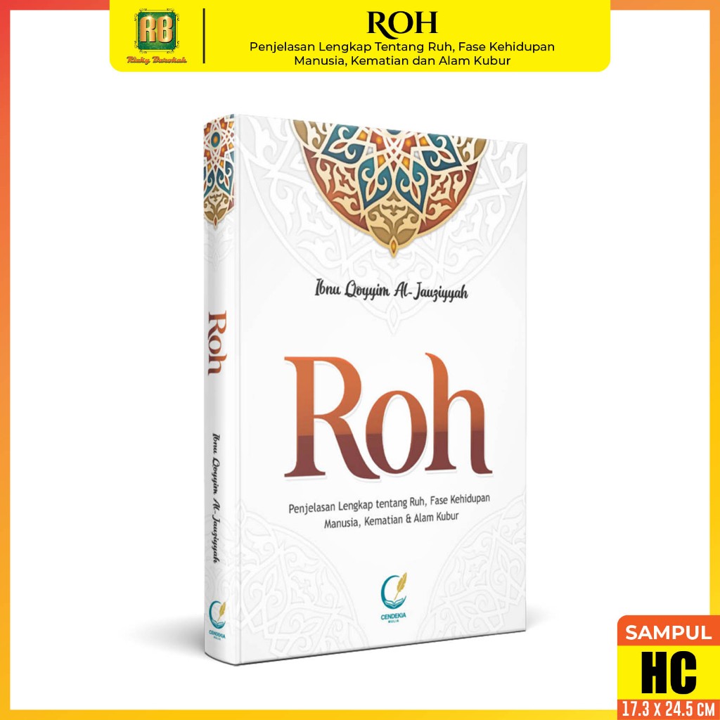Jual Kitab Terjemahan Ar-Ruh Buku ROH Cover Putih Ibnu Qoyyim Al ...