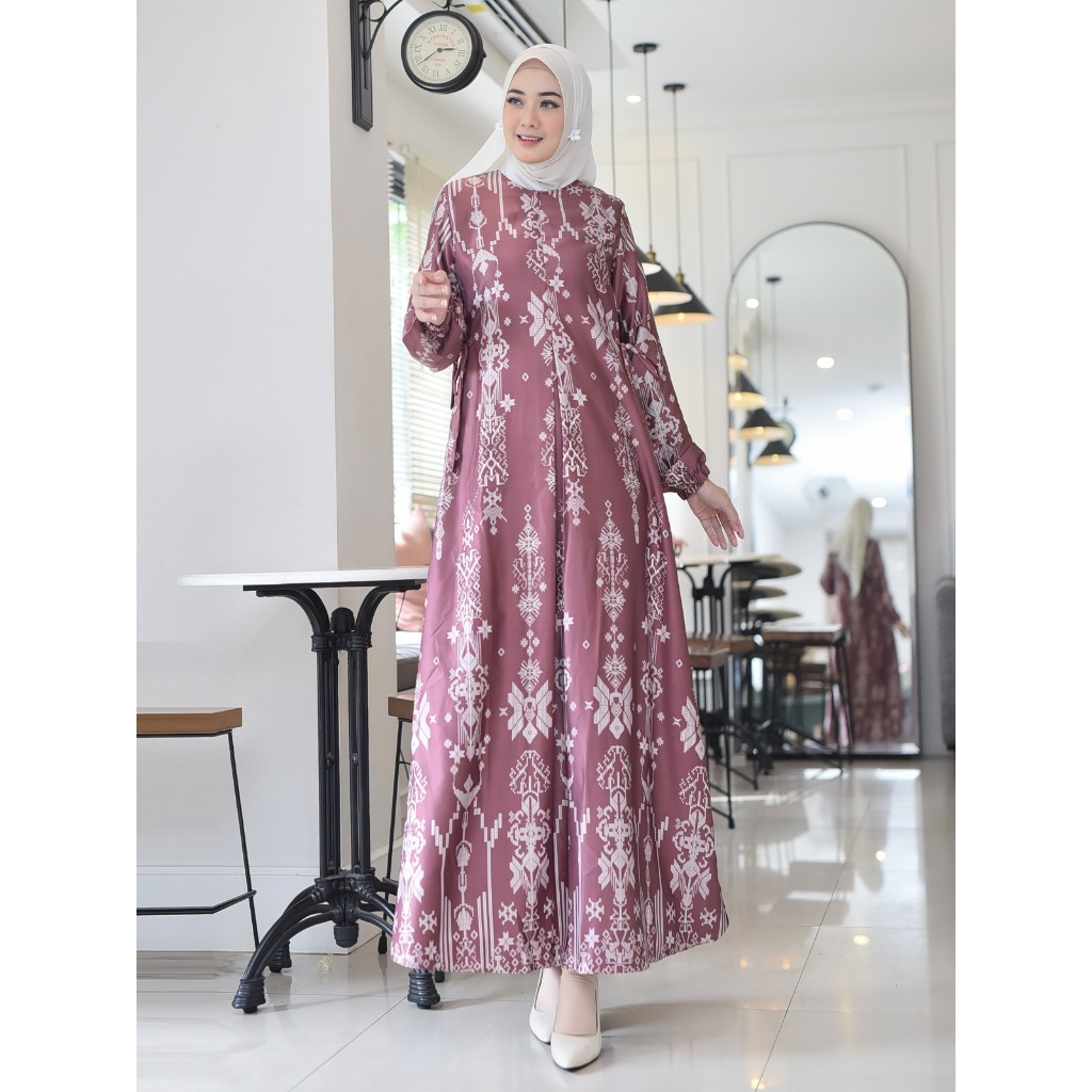 Jual Gamis Marmara Lux Premium Motif Bunga (Ready sampai ukuran Jumbo ...