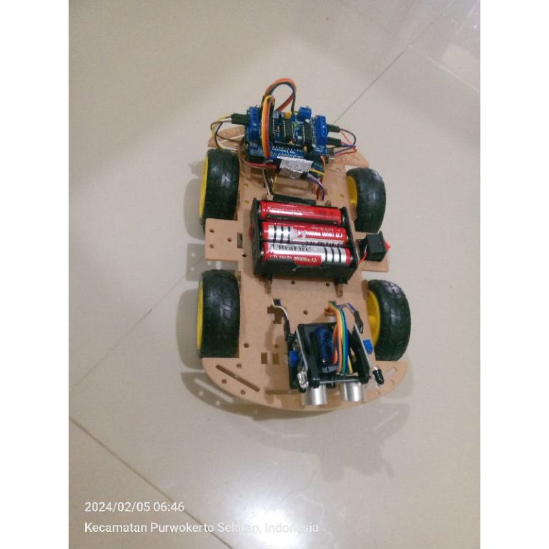 Jual Human Following Robot Smart car 4 wd arduino uno | Shopee Indonesia