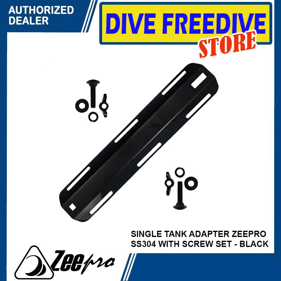Jual Single Tank Adapter Zeepro With Screw Set BCD Scuba Technical ...
