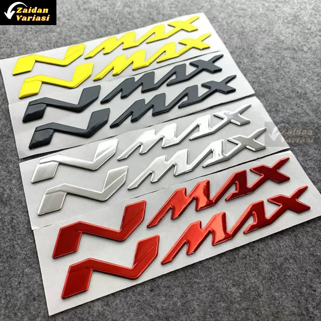 Jual Emblem Nmax Timbul - Stiker Sticker Nmax New Old Logo 2022 2023 ...