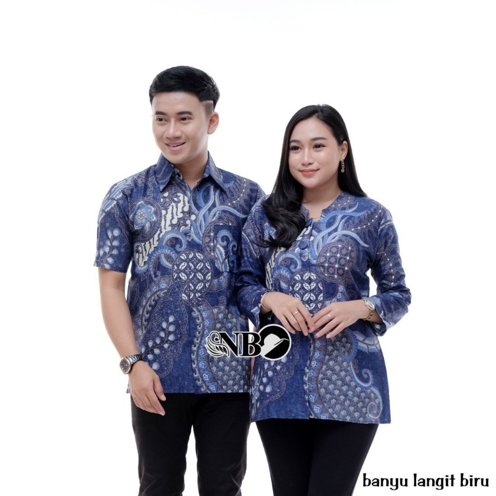 Jual Couple Batik baju pria wanita batik seragam kantor batik pesta M L ...