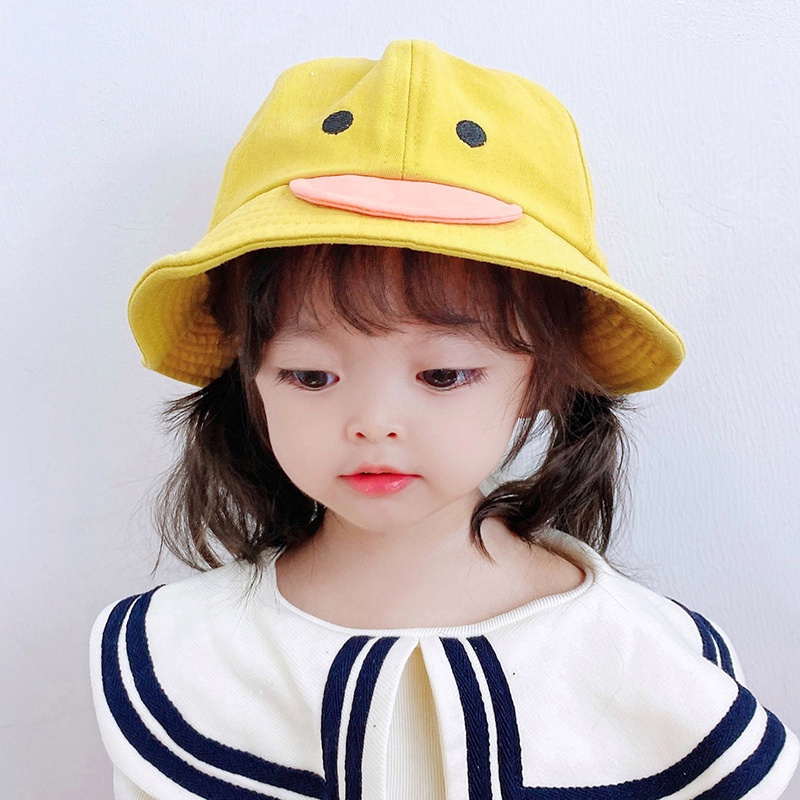 Jual Topi Anak Cewek Cowok | Topi Bebek | Bucket Hat Kids | Shopee ...
