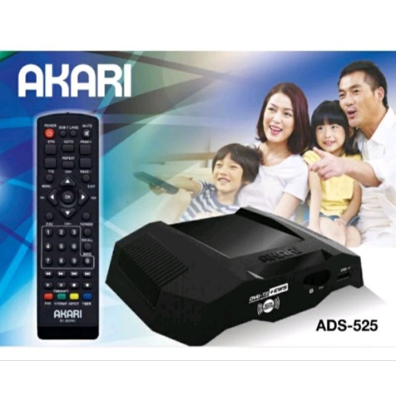 Jual STB SET TOP BOX ADVANCE A02 / AKARI 525 / DIGITAL RECEIVER GARANSI ...