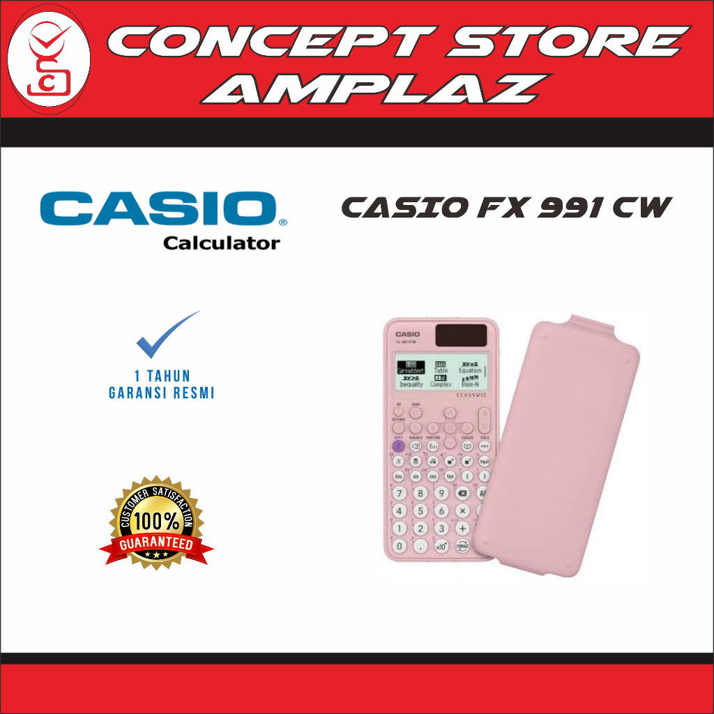 Jual Casio ClassWiz Model Scientific Calculator FX-991CW . FX 991 CW ...