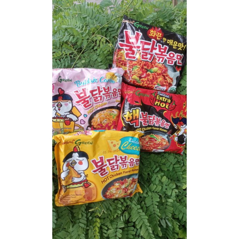Jual Samyang Noodle Mie Samyang Buldak/Green 140gr | Shopee Indonesia