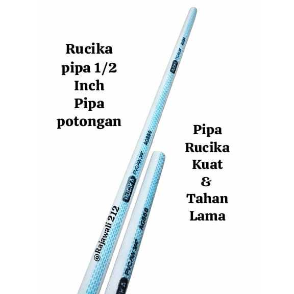 Jual Pipa potongan 1/2 Inch AW Rucika panjang 50-100 cm | Shopee Indonesia
